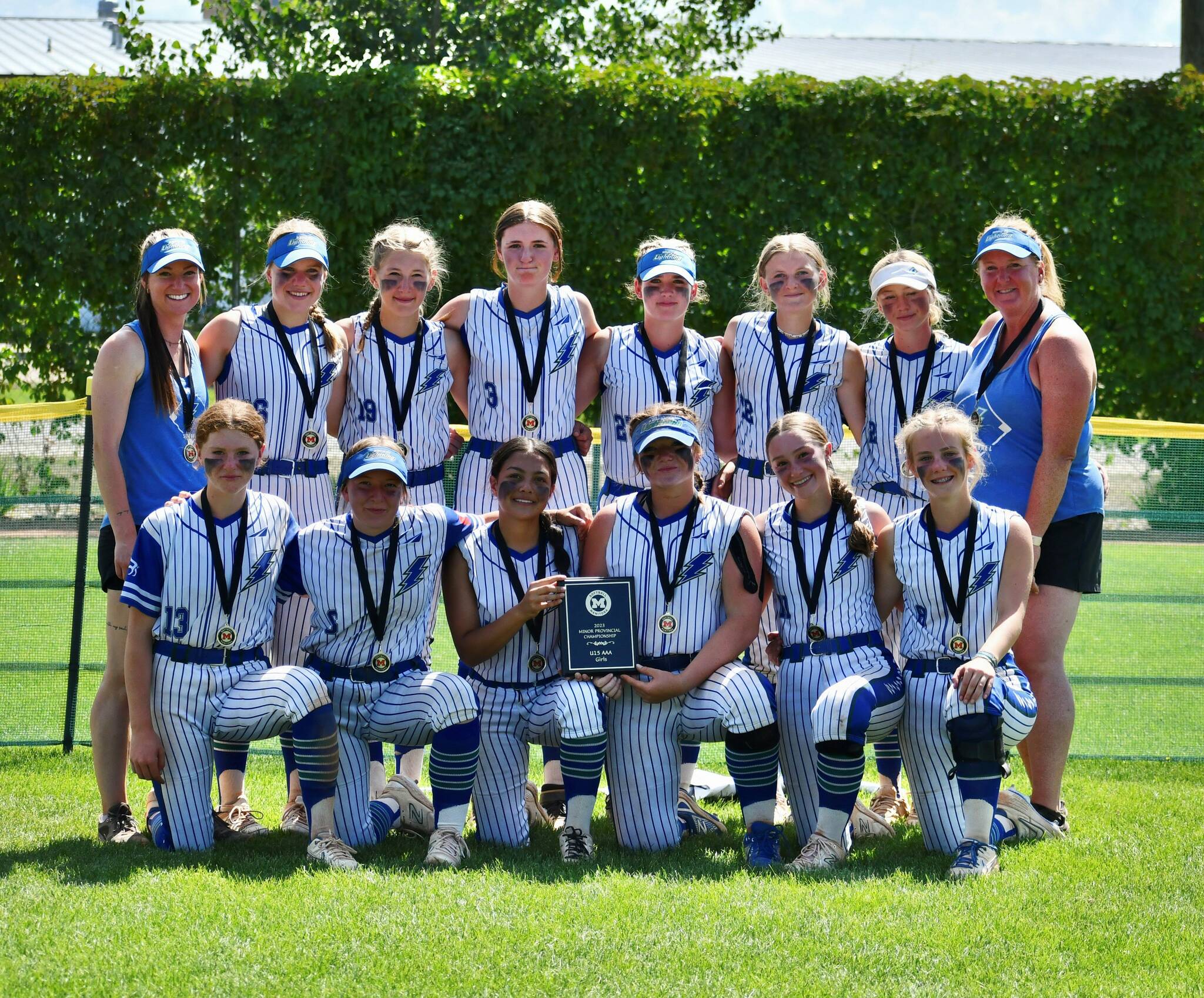 Lightning take home U15 AAA girls fastball championship – Our Communities