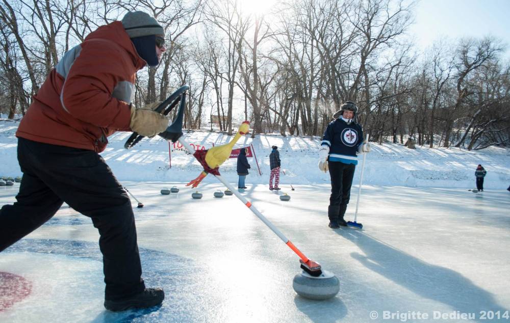 Ironman river curling hits the Rowing Club – Our Communities