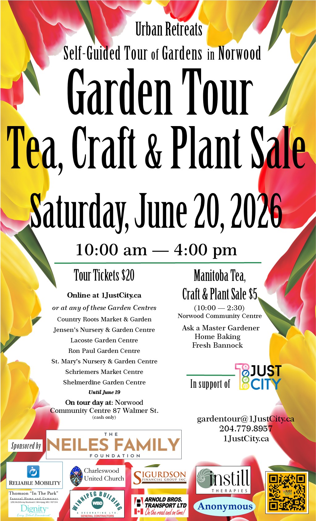 Urban Retreats Garden Tour in support of 1JustCity – Our Communities