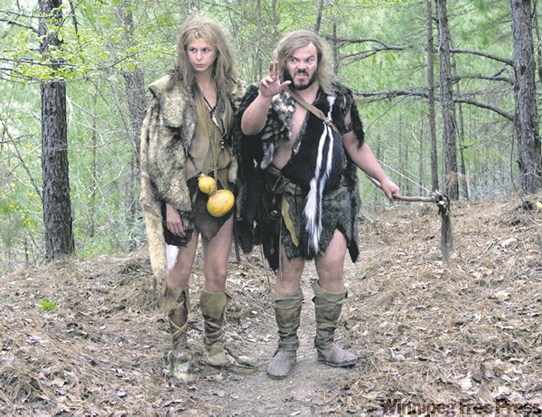 Stone-age comedy neither drags knuckles nor invents the wheel ...