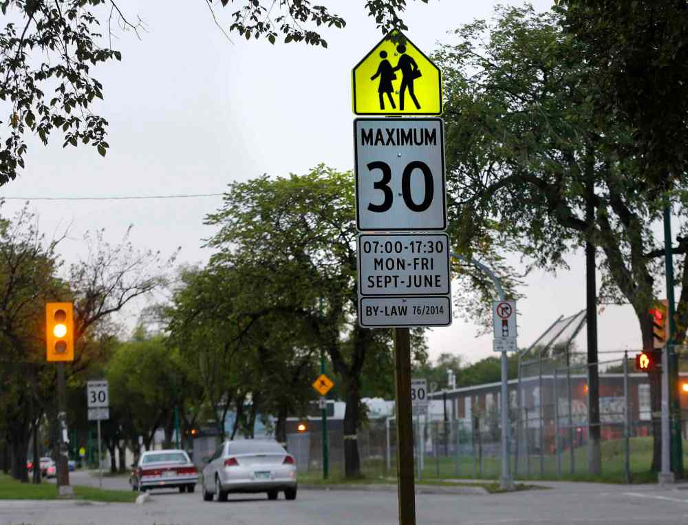 New school zone speed limits in effect Monday – Winnipeg Free Press