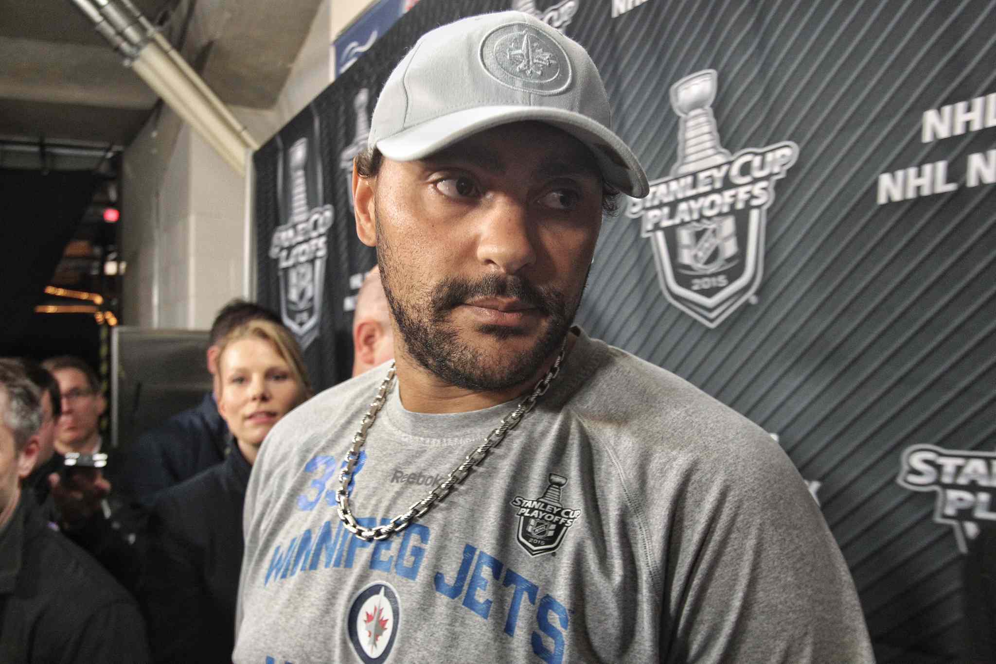 A defiant Byfuglien faces the media – Winnipeg Free Press