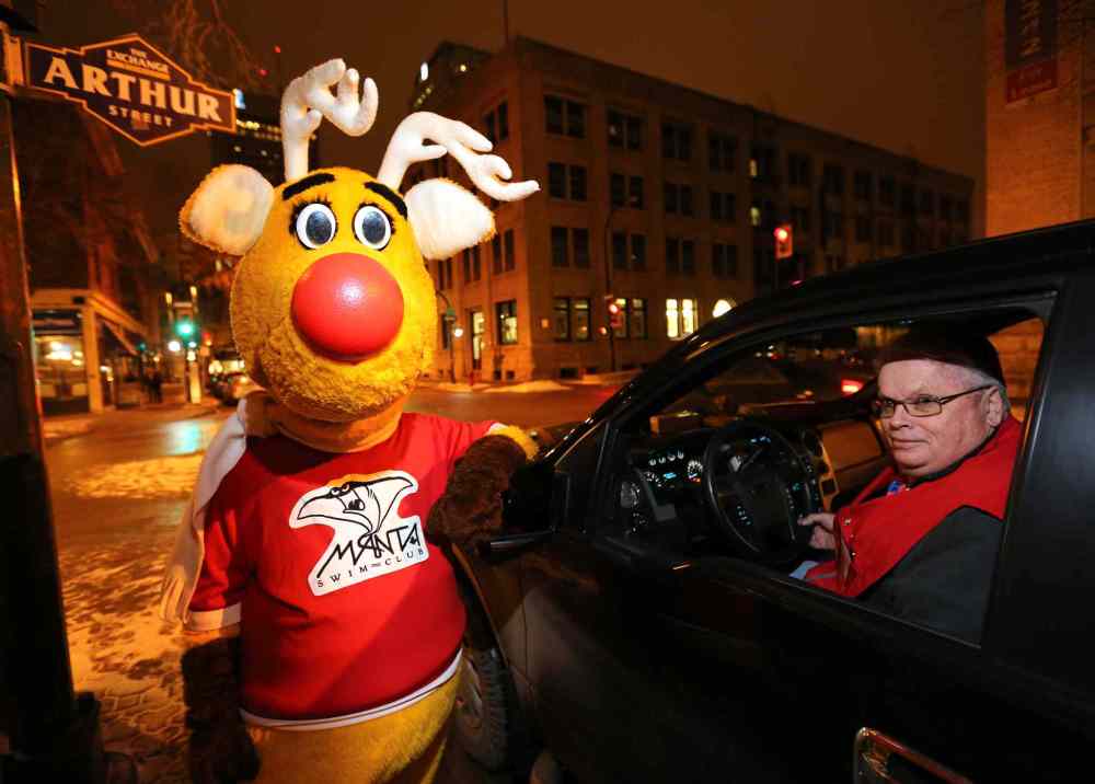 One night in the life of Rudy, Operation Red Nose’s reindeer mascot ...