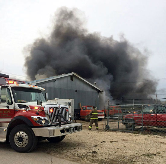 Fire guts Gladstone’s lone mechanic shop – Winnipeg Free Press