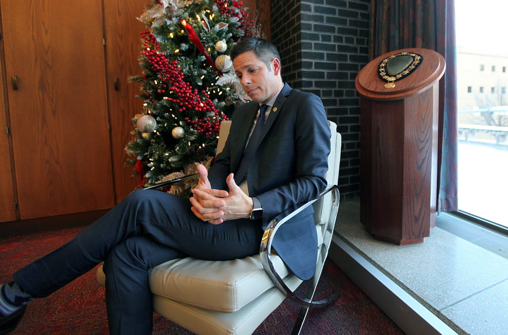 Year of confrontations: Mayor Bowman looks back on 2016 – Winnipeg Free ...