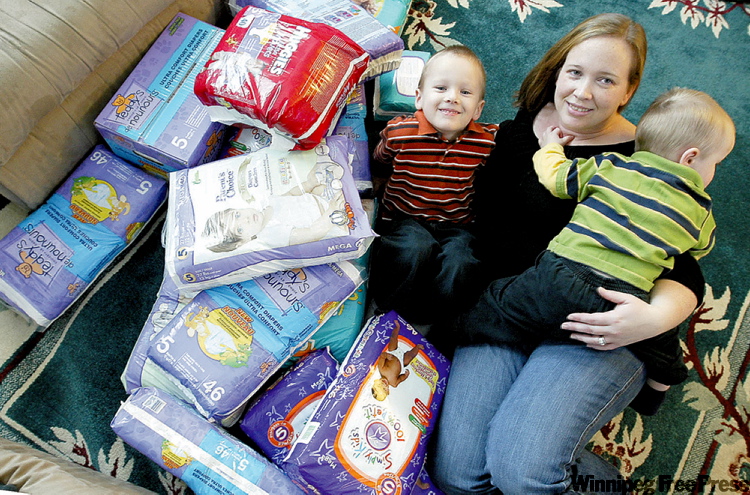 Diapers piling up, and mom grateful – Winnipeg Free Press