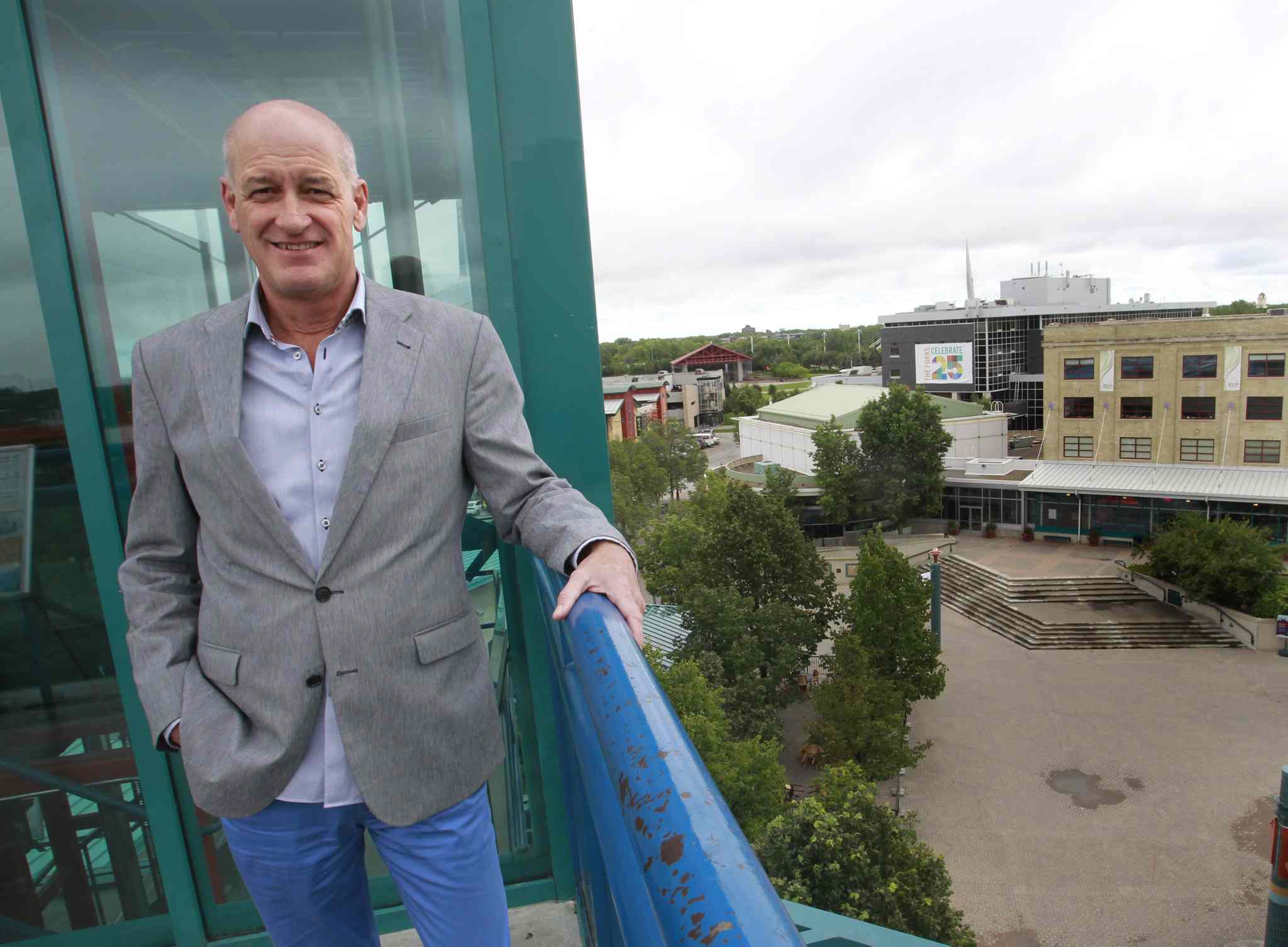 Paul Jordan visiting the Free Press Café – Winnipeg Free Press