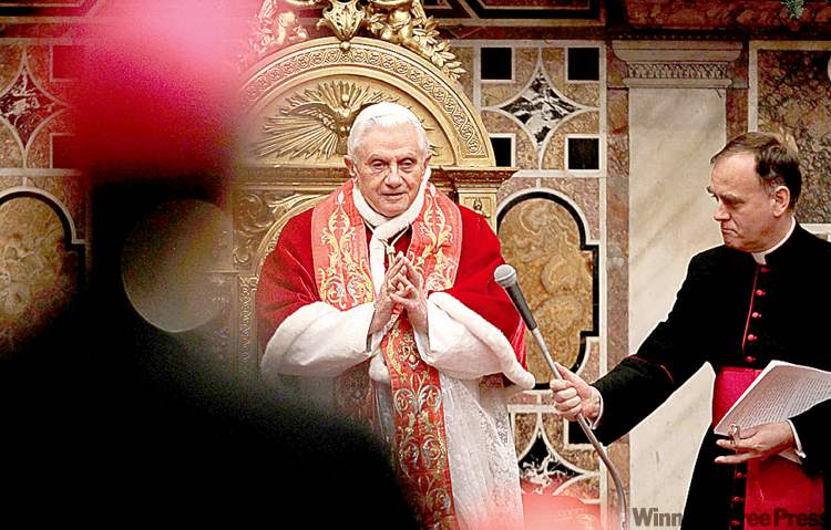 See sex scandal in big picture, Pope tells Vatican – Winnipeg Free Press