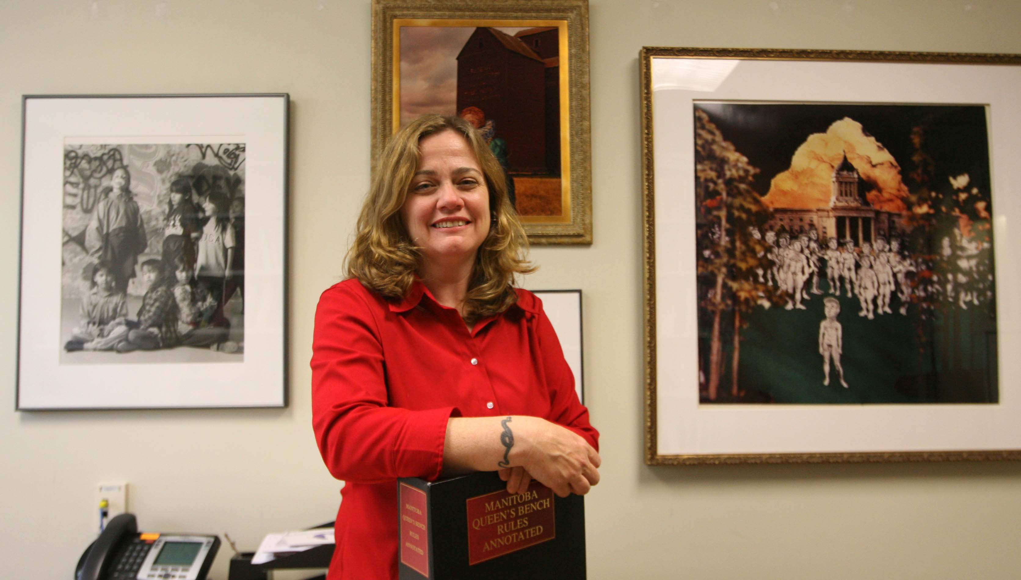 On the night table: Karen Busby – Winnipeg Free Press