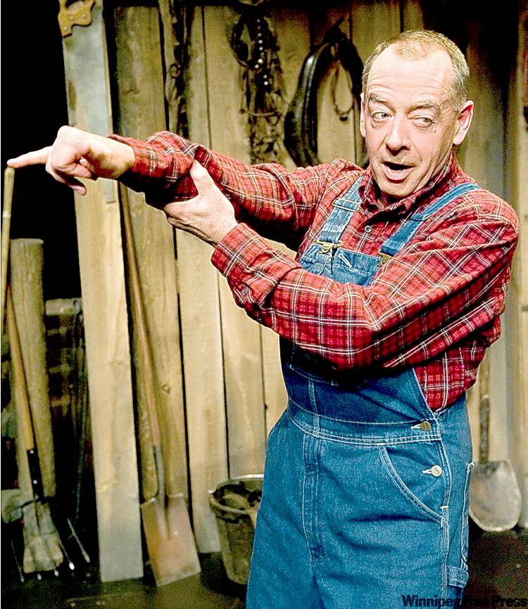 Solo actor gives life to rustic rural tale – Winnipeg Free Press