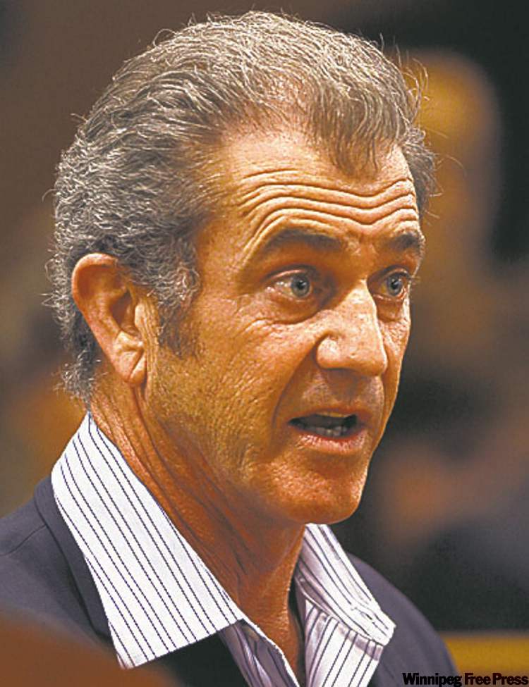 Tapes don’t represent ‘real’ Mel, Gibson says – Winnipeg Free Press