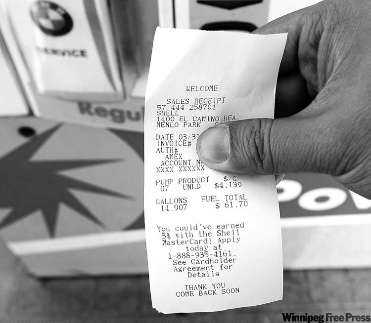 Retailers turn to email receipts – Winnipeg Free Press