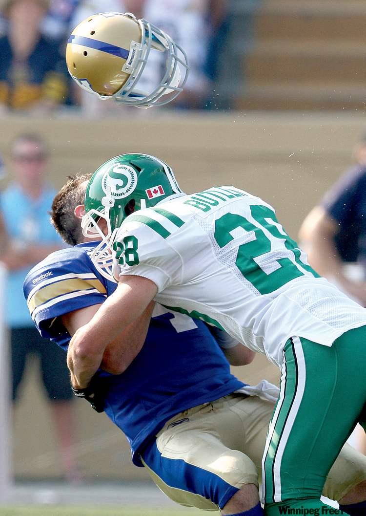 Buck’s helmet frequent flier – Winnipeg Free Press