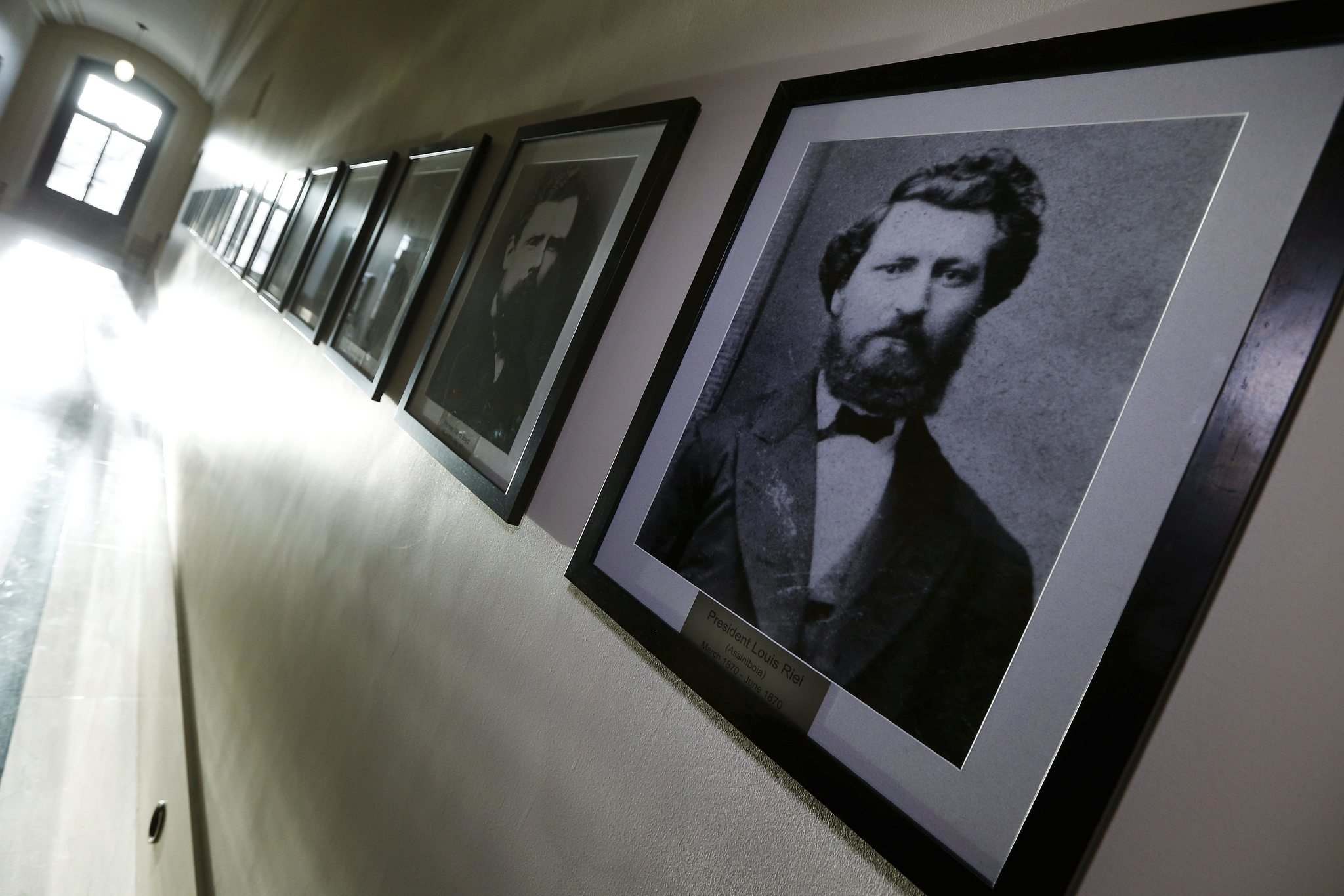 Louis Riel’s portrait placed alongside those of Manitoba premiers at ...