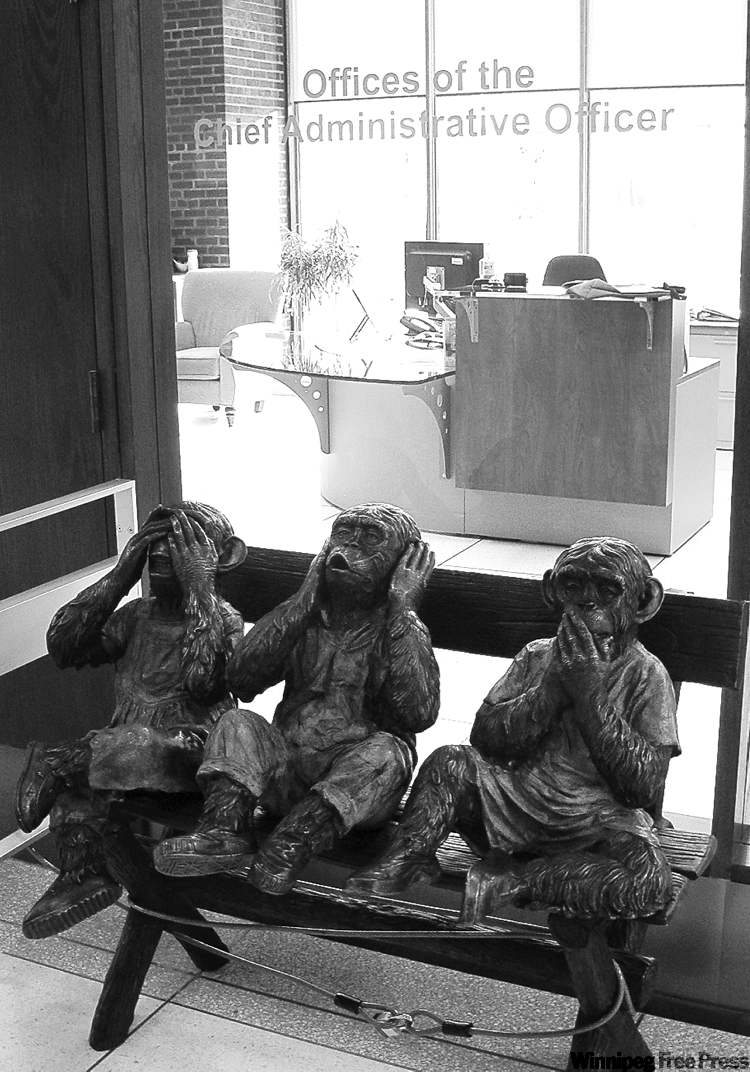 Monkey business at City Hall – Winnipeg Free Press