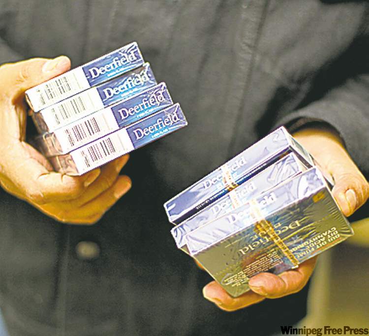 Illegal cigarettes confiscated – Winnipeg Free Press
