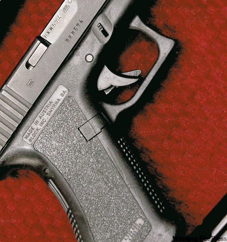 Intelligent look at semi-automatic pistol that is part of U.S ...
