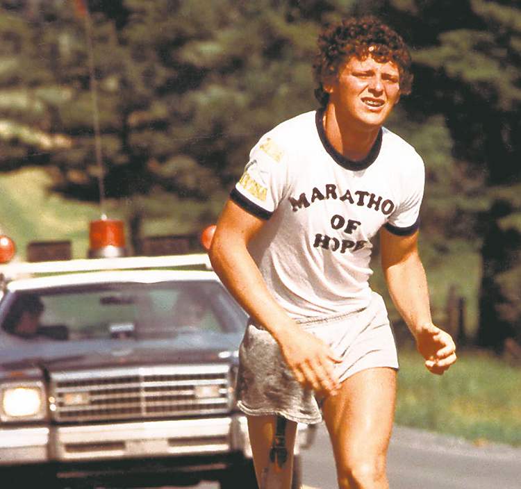 Fred Fox, brother to Canadian icon Terry, at News Café today – Winnipeg ...