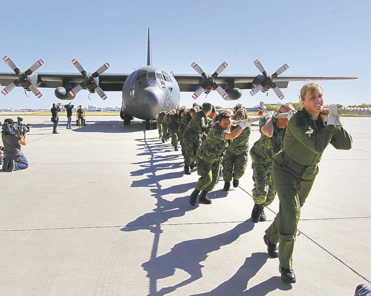 Herculean effort at 17 Wing moves 40,000-kilogram aircraft – Winnipeg ...