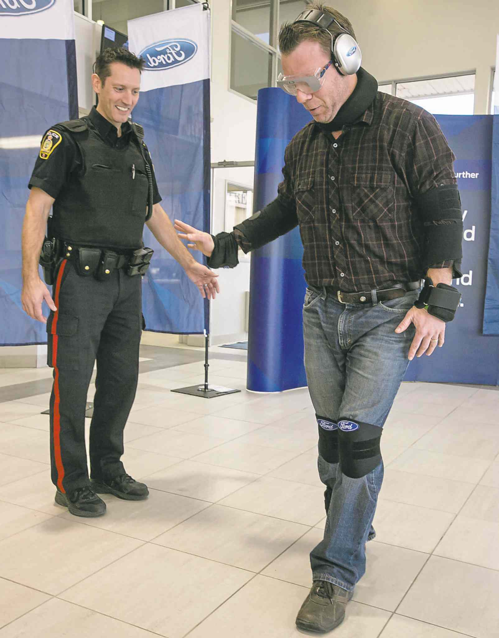 Drunk-driving simulation – Winnipeg Free Press