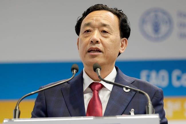 China’s Qu Dongyu elected as new FAO general director – Winnipeg Free Press