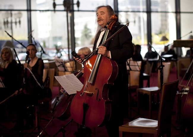 Cellist of Sarajevo plays again, to mark anniversary of the shelling of ...