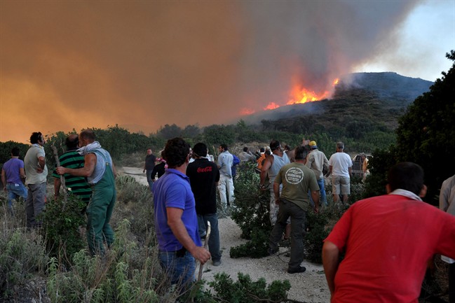 Greek secret service called in to investigate wildfires, as island of ...