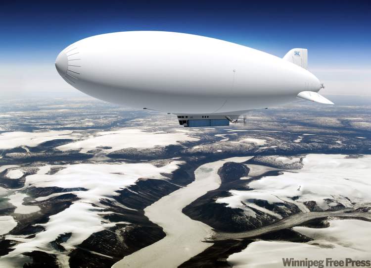 Could airships solve shipping woes? – Winnipeg Free Press