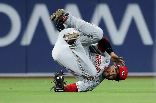 Matt Kemp put on IL by Reds because of broken rib – Winnipeg Free Press