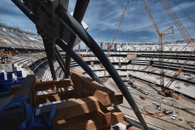 LA Stadium reaches milestone with completion of canopy shell – Winnipeg ...