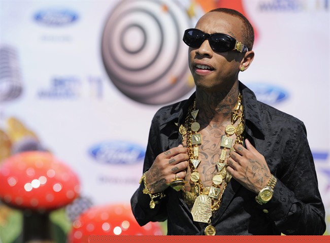 2 hurt when shots fired at rapper Tyga’s tour bus following rowdy Omaha ...