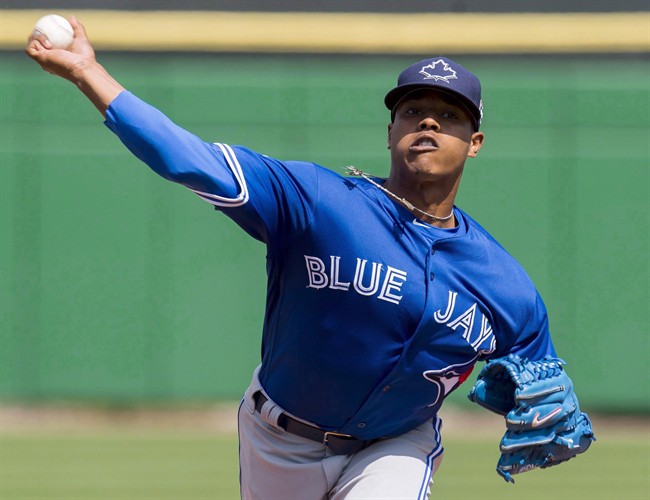 Jays pitcher Marcus Stroman joins teammate Josh Donaldson on video game ...