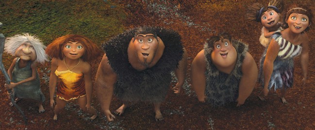 Caveman comedy ‘The Croods’ catches fire with audiences, opens at No. 1 ...
