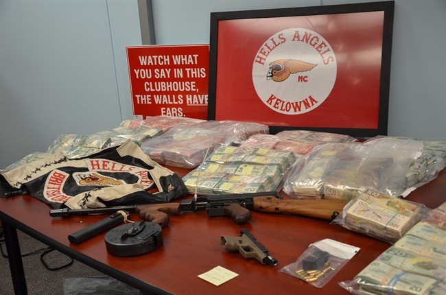 B.C. Mounties raid Hells Angels’ clubhouse, charge 8, seize $4 million ...
