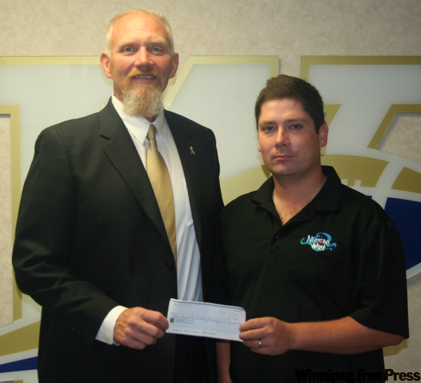 Entrepreneur splits winnings with Bauer charity – Winnipeg Free Press