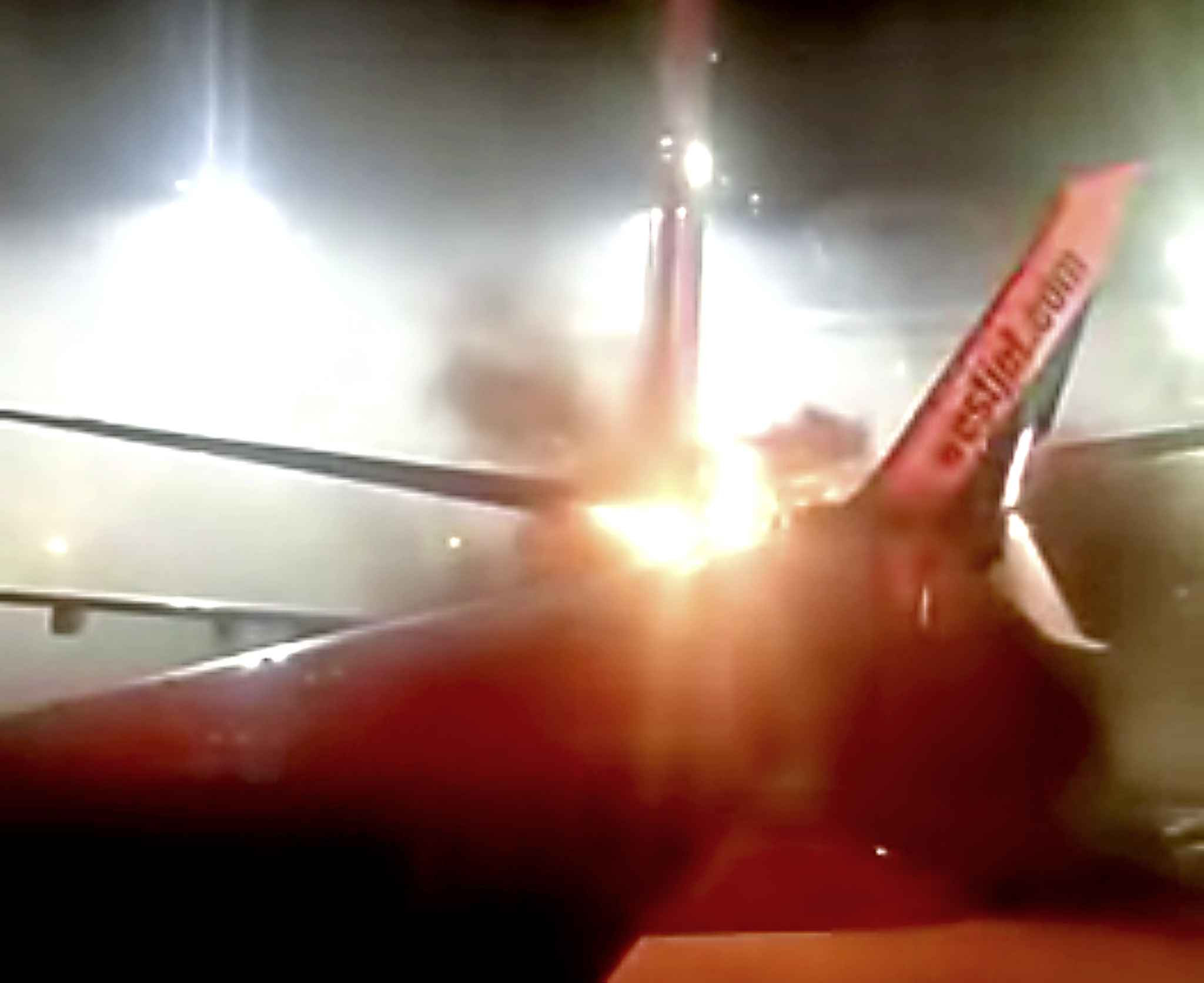 Collision, fire force passengers to flee plane – Winnipeg Free Press