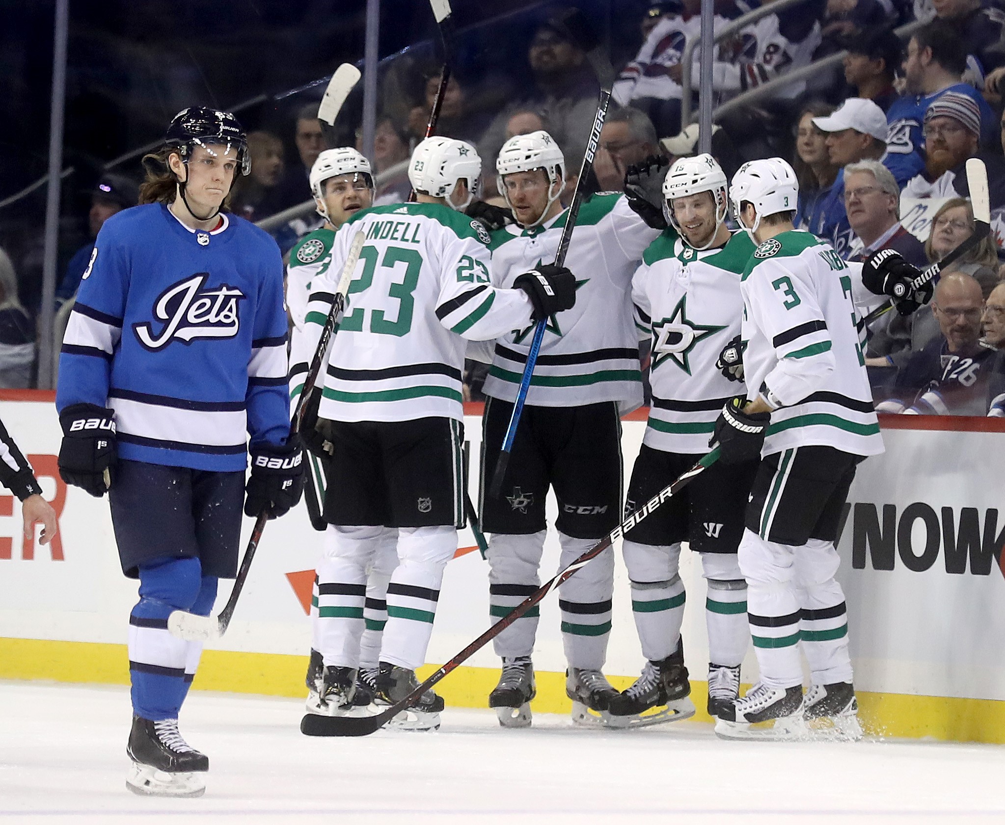 Stars brilliant, outshine Jets 5-2 – Winnipeg Free Press