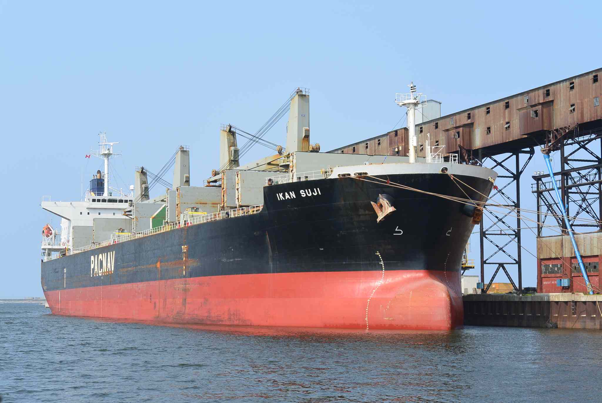 First cargo ship of the season loads at Churchill and offers grains of ...