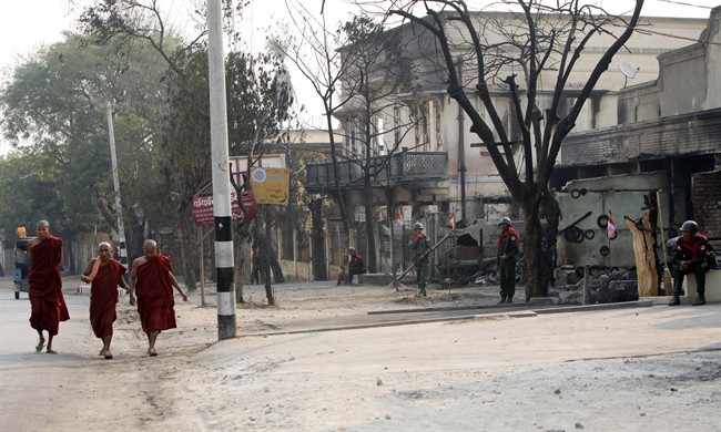 Myanmar government warns religious violence could threaten democratic ...