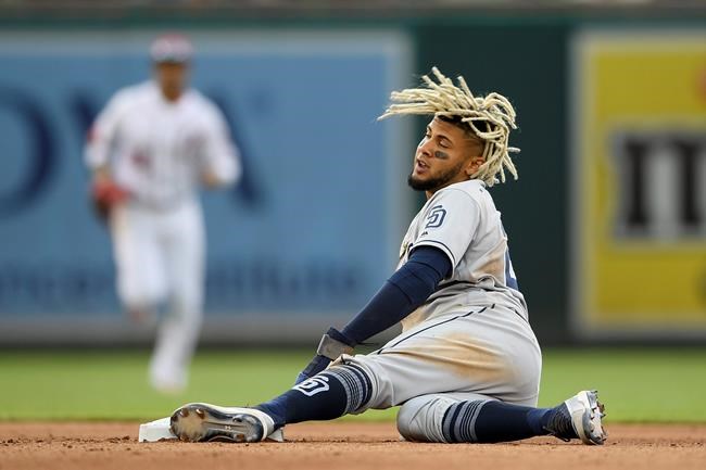 Padres hold out Tatis against Braves with sore hamstring – Winnipeg Free Press