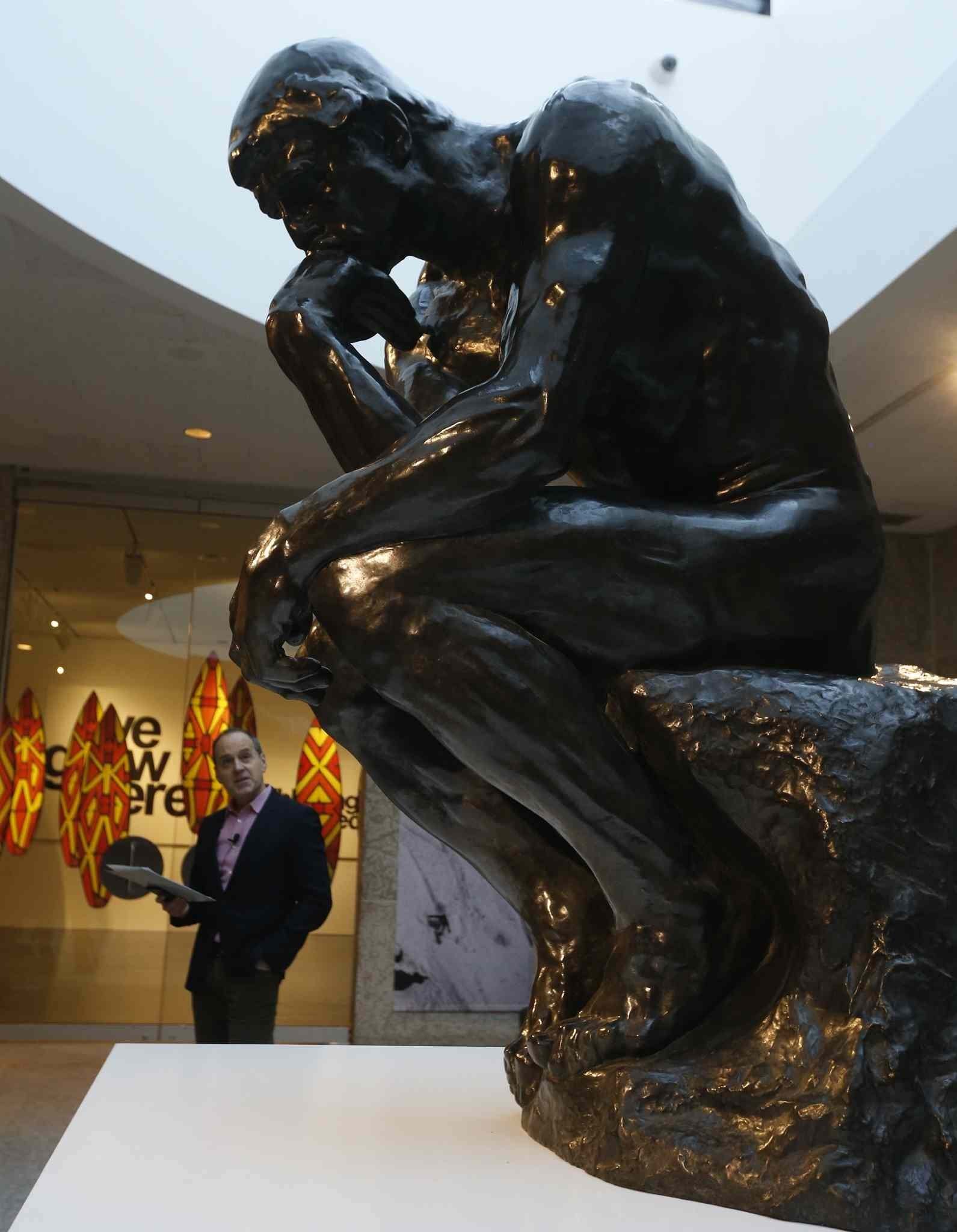 The Thinker gives visitors to the WAG something to ponder – Winnipeg ...