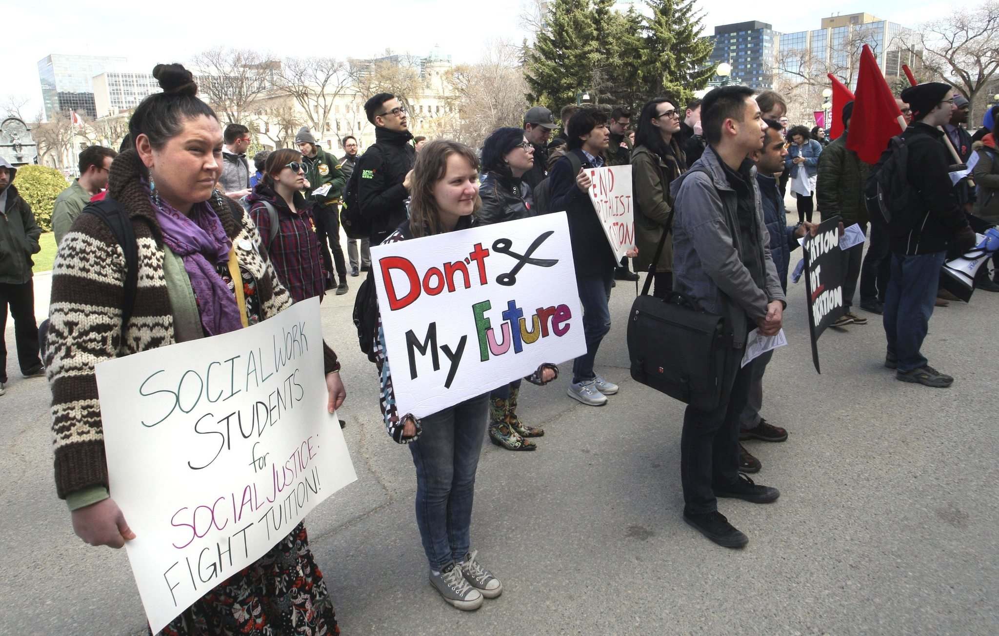 Tuition protest the start of a ‘long and escalating fight back ...