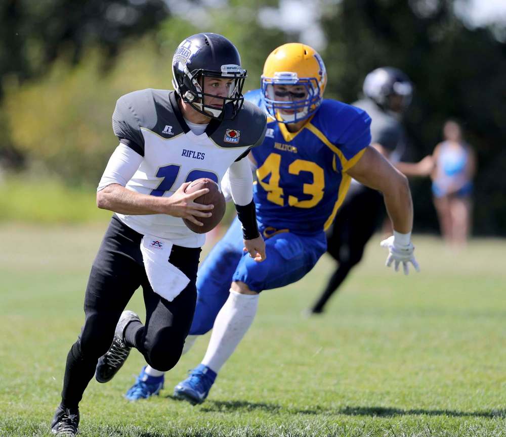 Hilltops take Rifles to school – Winnipeg Free Press