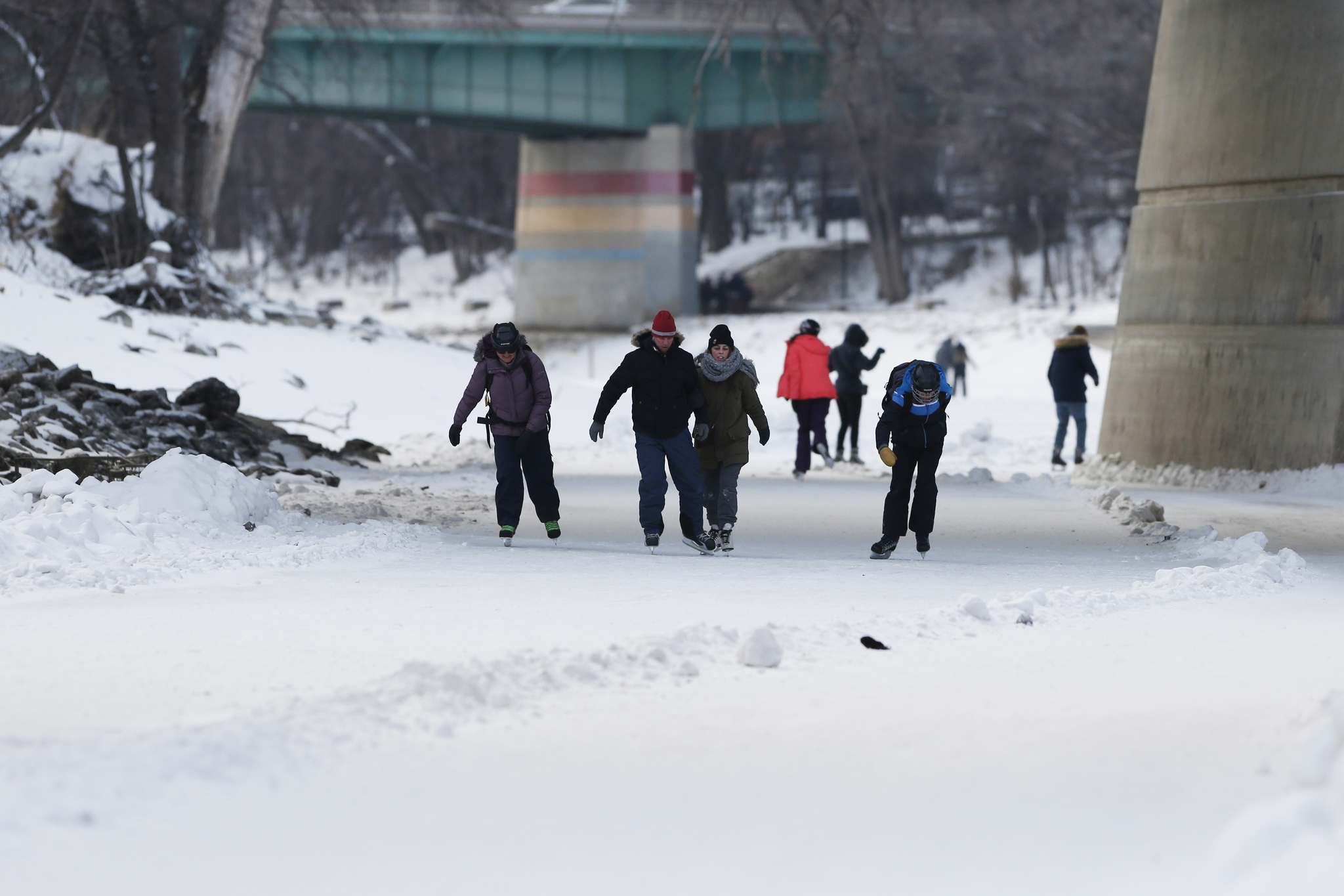 Second leg of river skating trail opens – Winnipeg Free Press