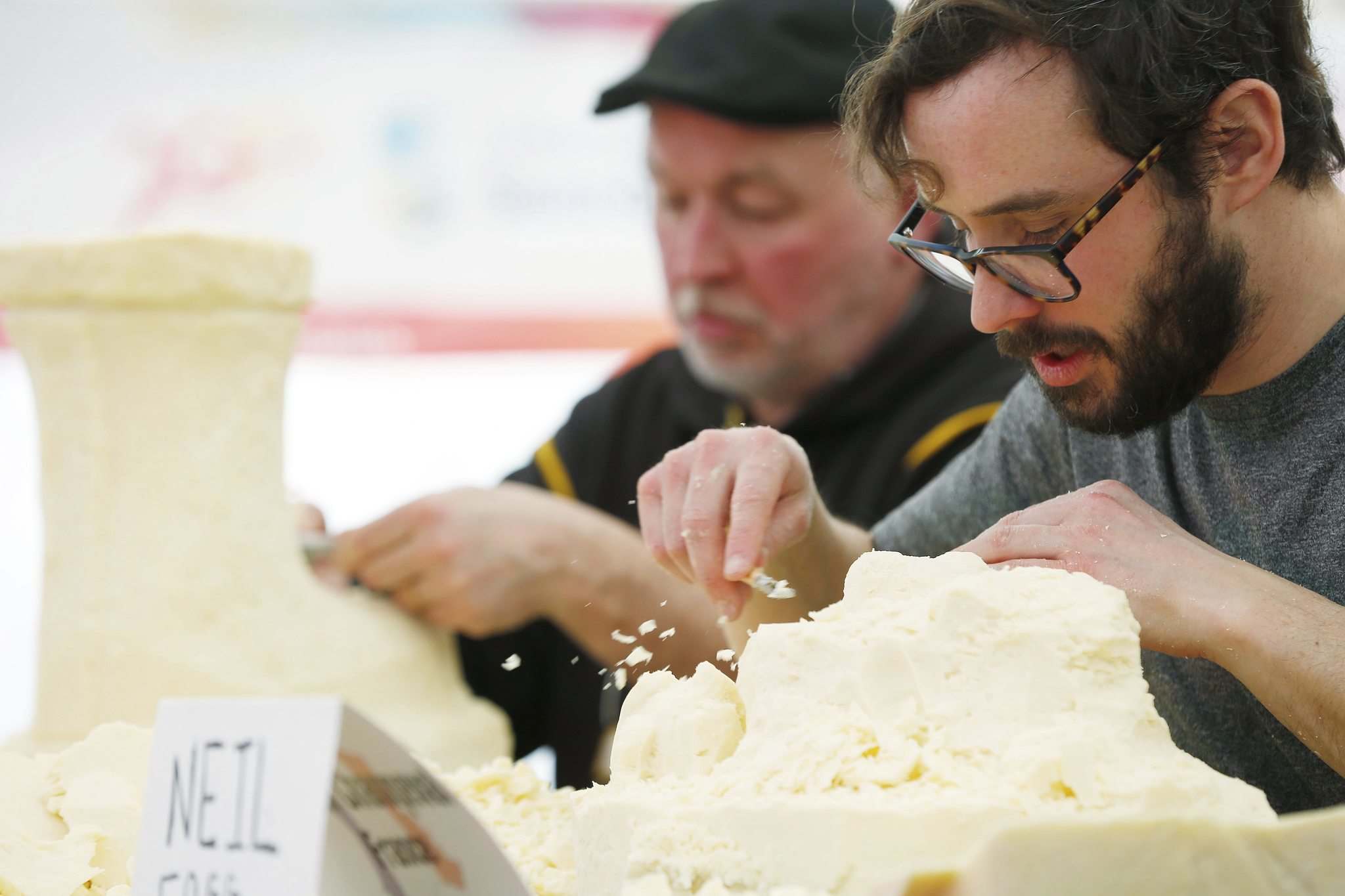 Festival adds a little culture with first-ever cheese-carving ...