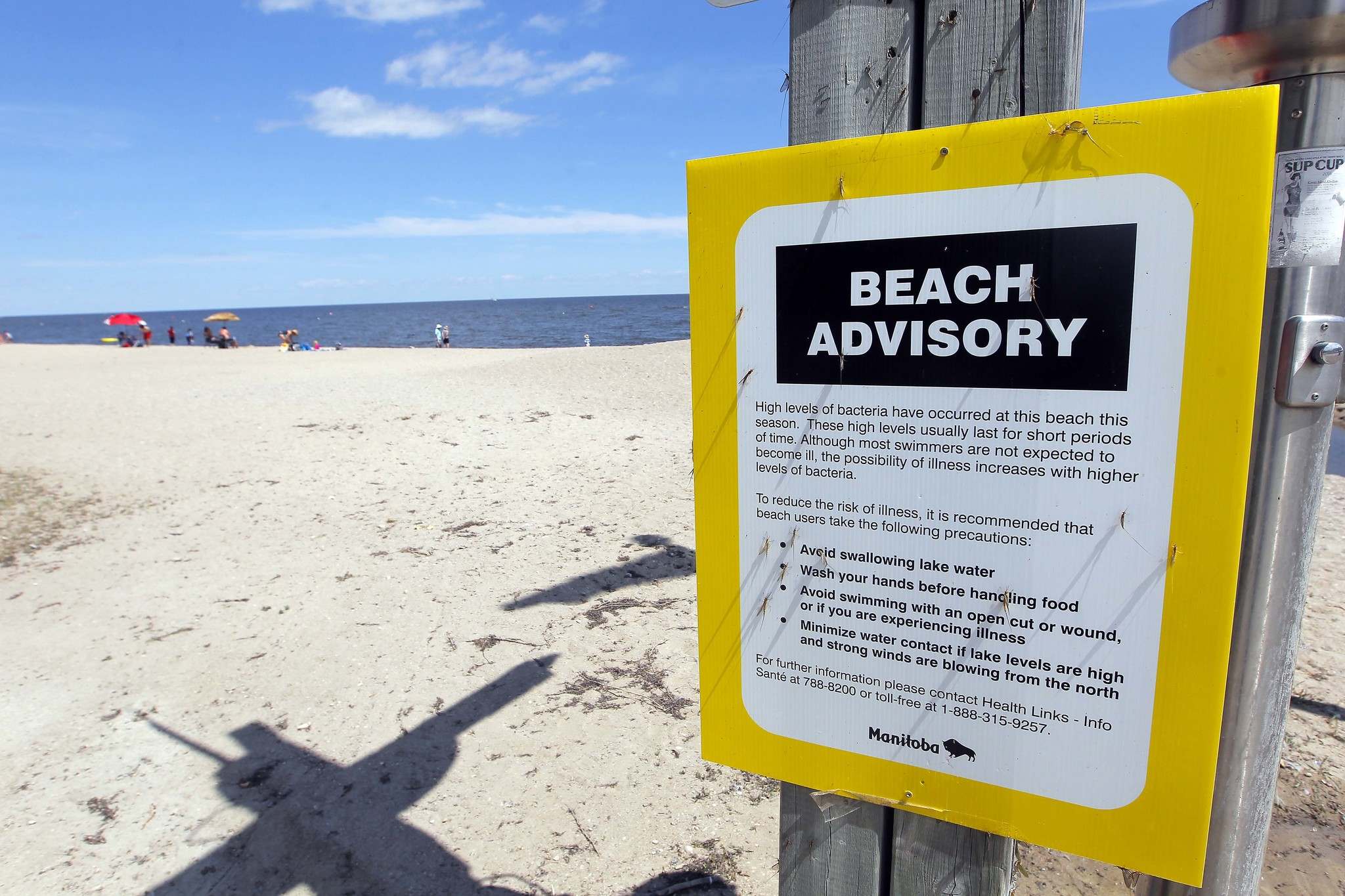 E. coli concerns wash up on Gimli beaches – Winnipeg Free Press