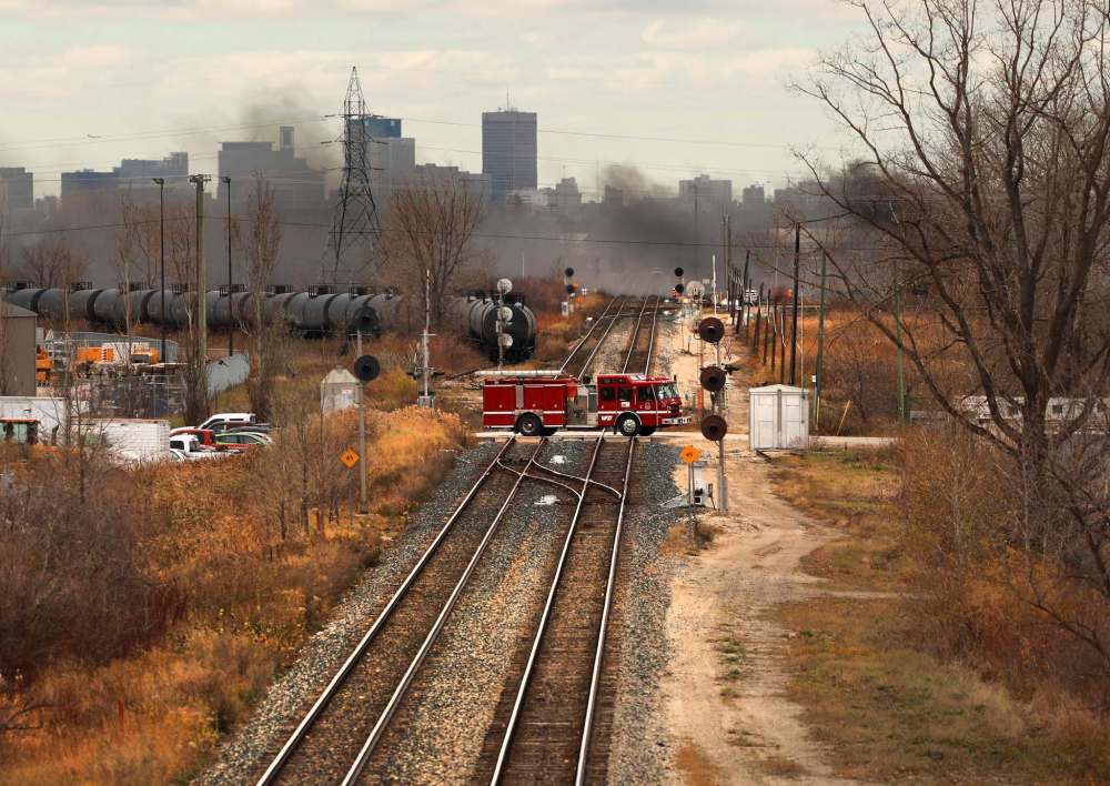 School, businesses evacuated after huge fire breaks out at Transcona ...