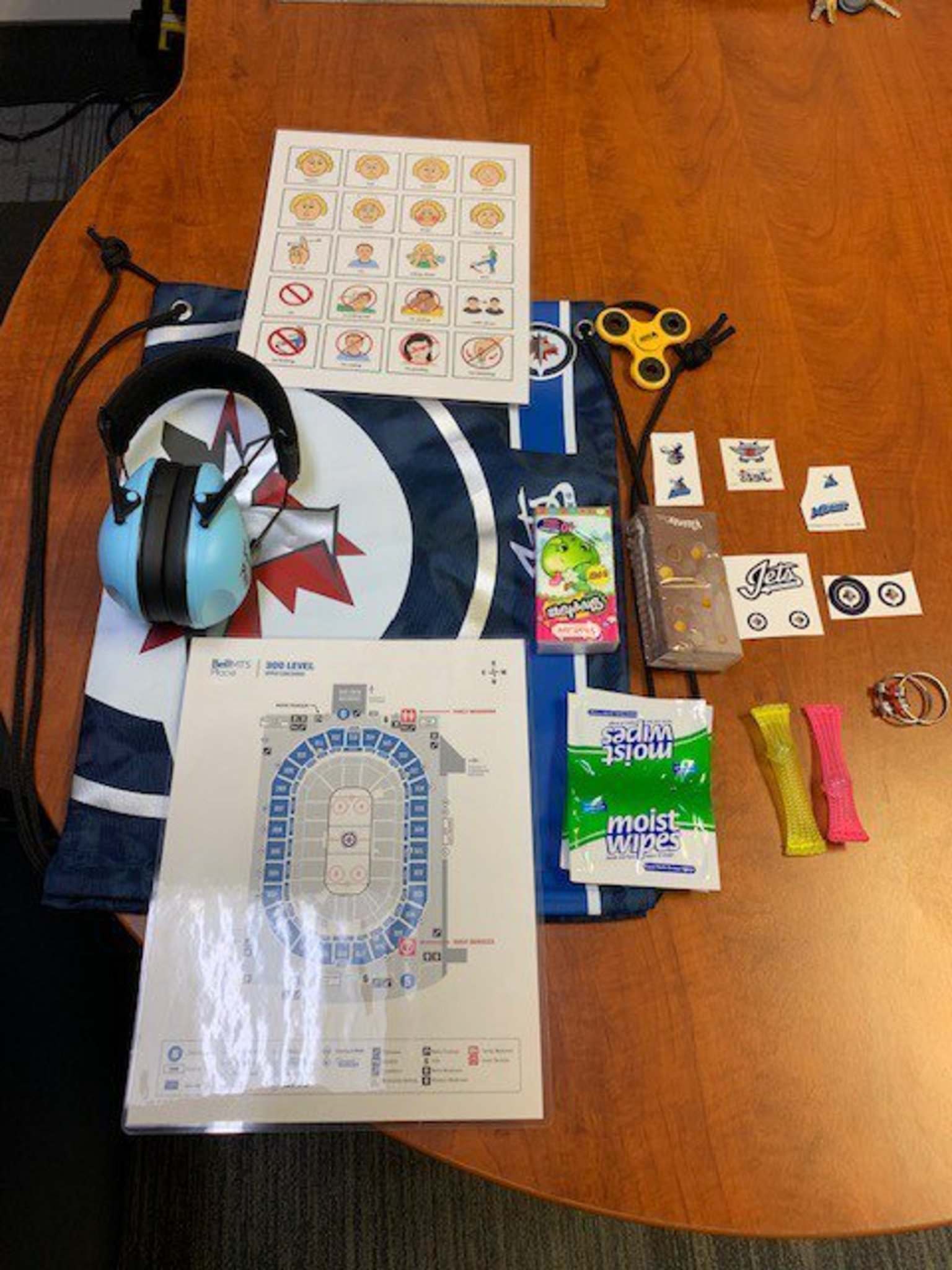 bell-mts-place-offers-free-sensory-kits-for-overwhelmed-fans-winnipeg