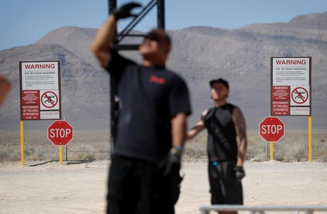 About 75 people gather at Area 51 gate, 2 people detained – Winnipeg ...