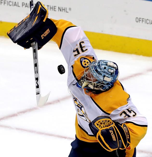 Rinne leads Predators to 3-1 win over Penguins – Winnipeg Free Press